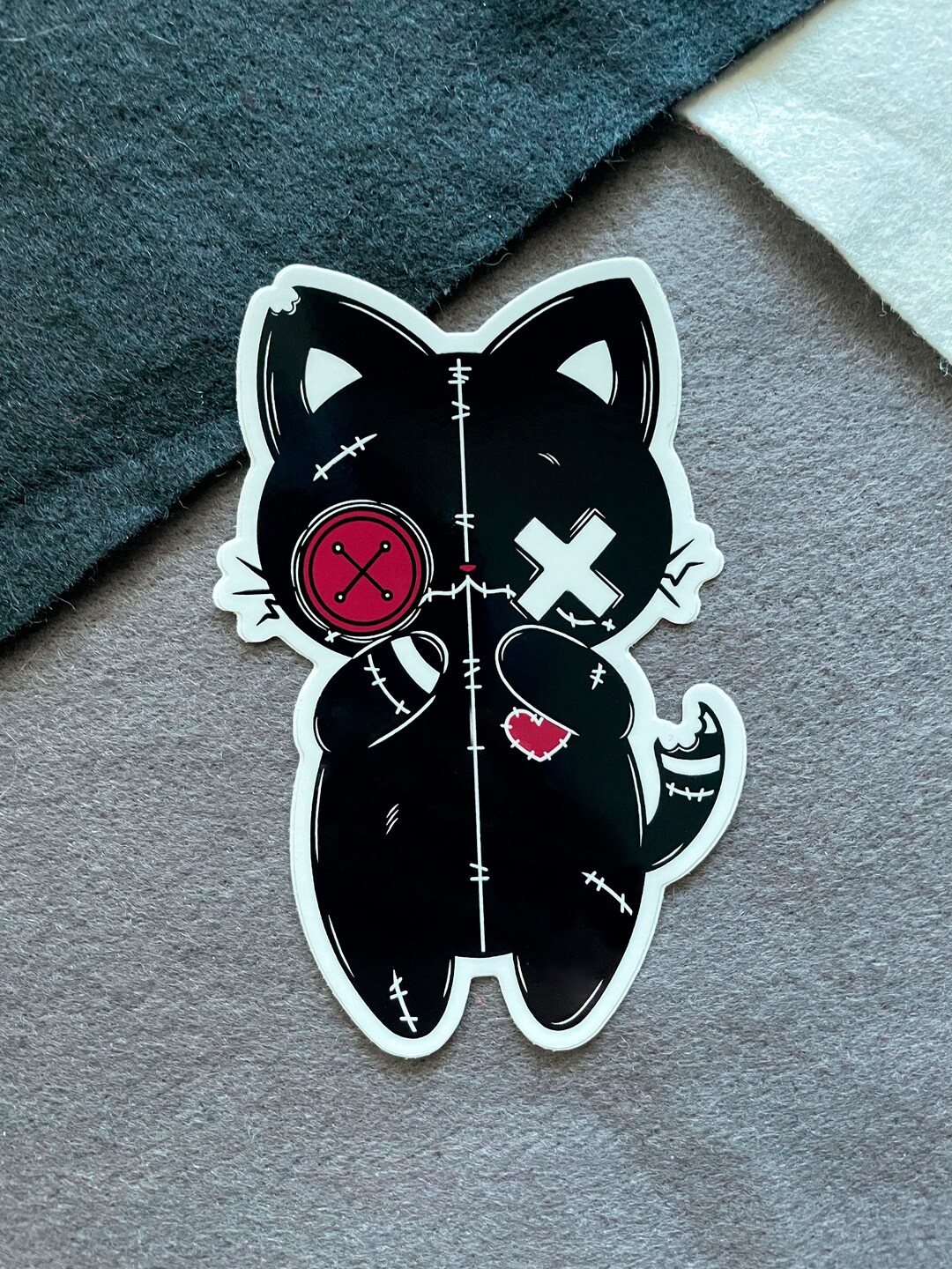 Stitches Sticker - Etsy