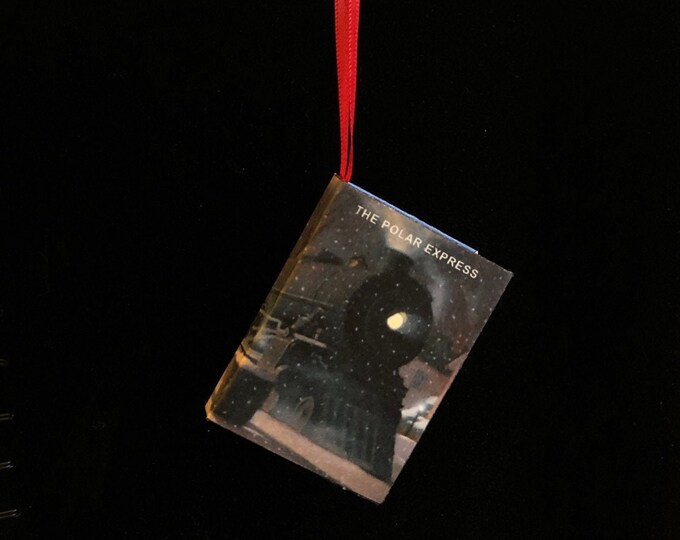 The Polar Express Miniature Book Christmas Ornament - Etsy