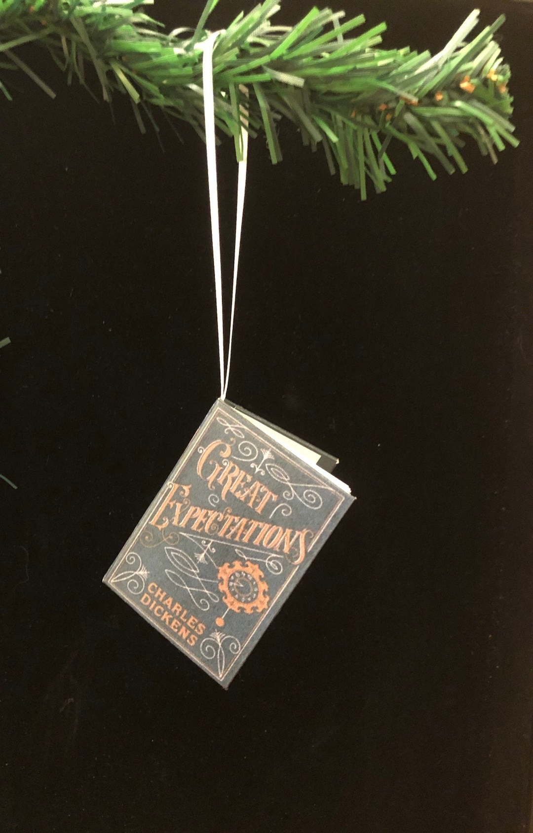 Charles Dickens Great Expectations Miniature Book Christmas Ornament - Etsy