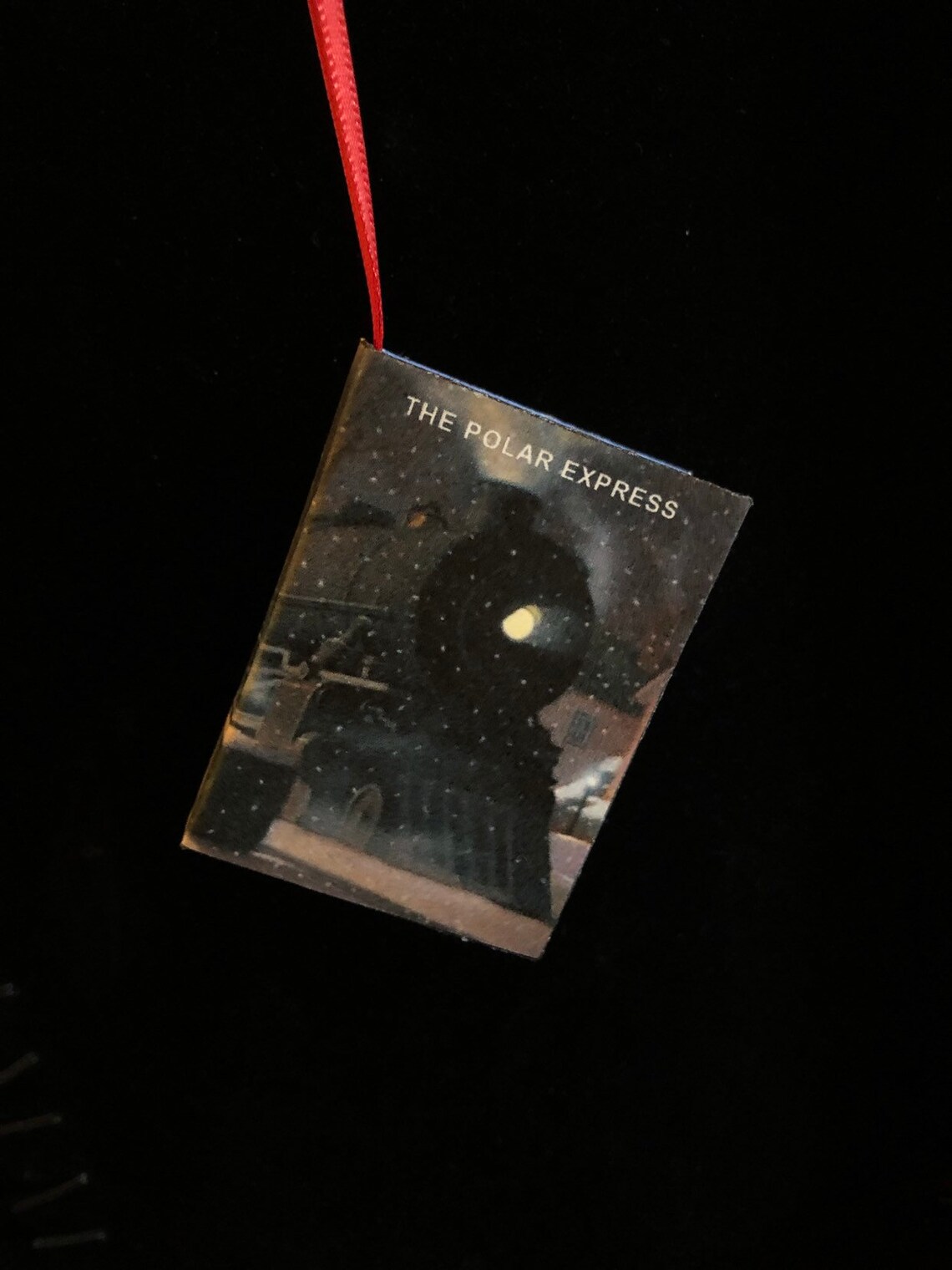 The Polar Express Miniature Book Christmas Ornament 2 Week - Etsy