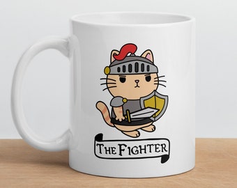 Clickety Clackety I Roll to Attackety Mug Dnd Gift for Cat Lovers - Etsy