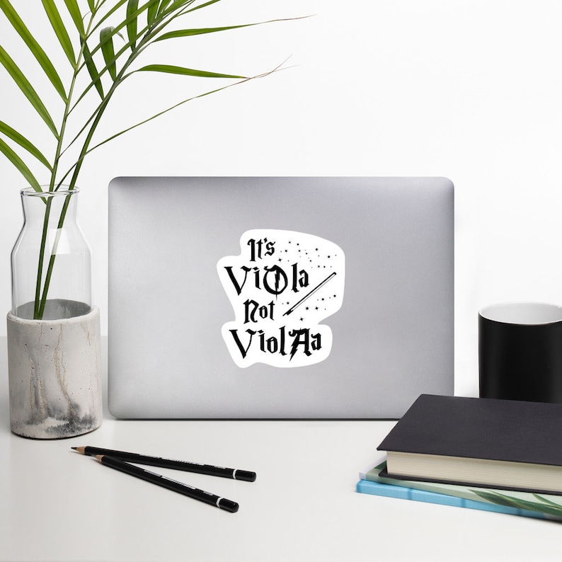 It's Viola Not Violaa Sticker Viola Alto Clef Gift - Etsy