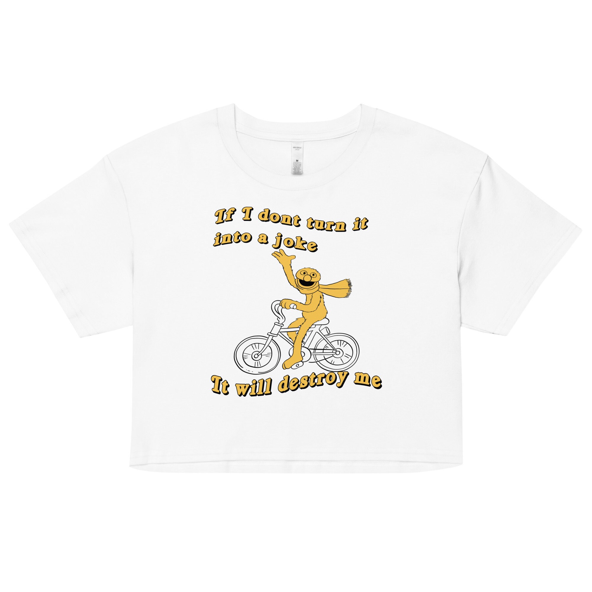 If I Don't Turn It Into a Joke Women’s Crop Top - Etsy