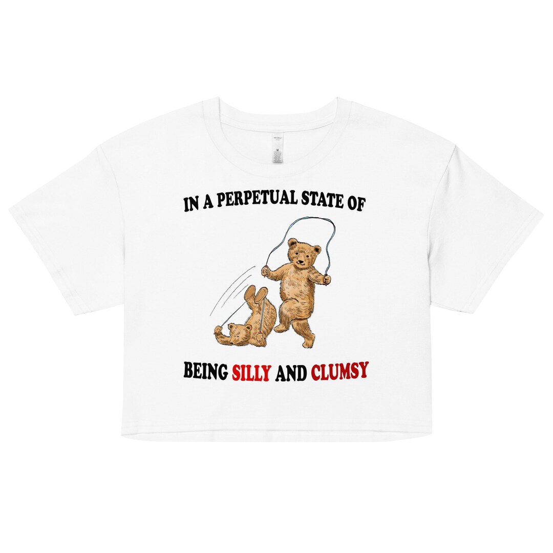 Buy Silly & Clumsy Womens Crop Top Online in India - Etsy