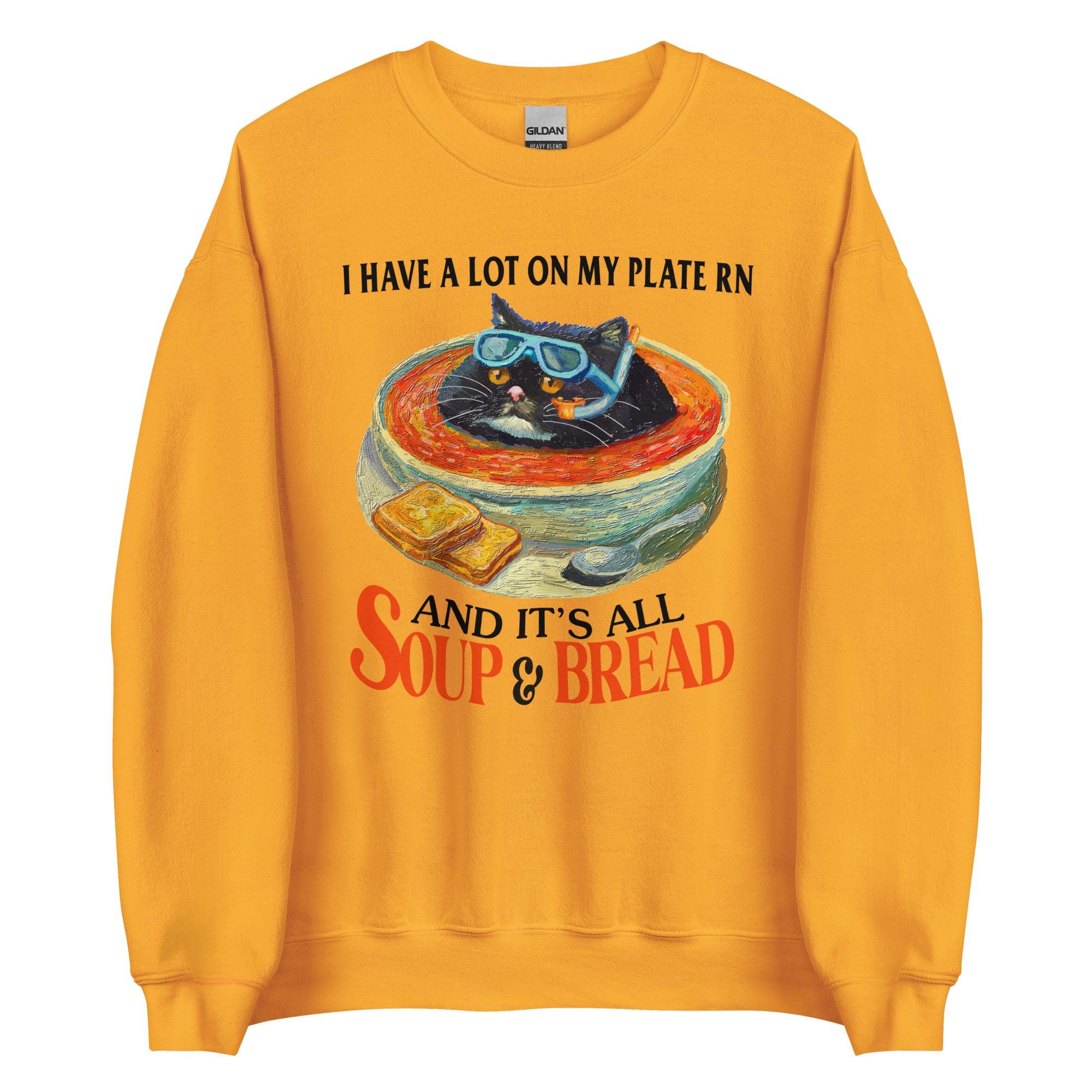 Soup and Bread Unisex Sweatshirt - Etsy