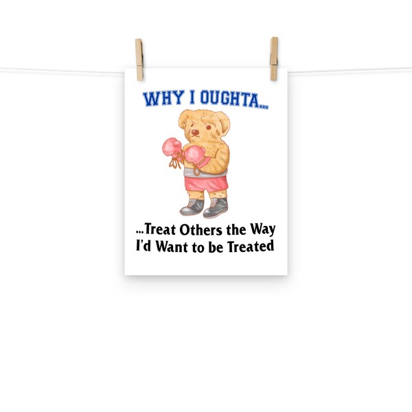 Do Unto Others Poster - Etsy