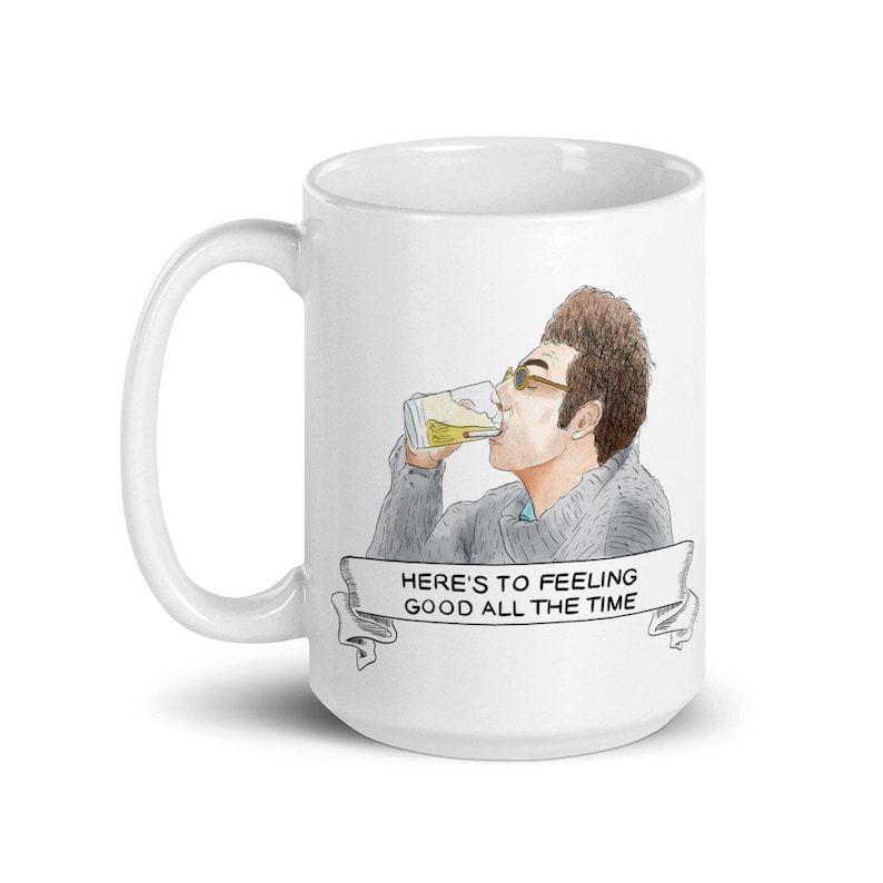 Here's to Feeling Good All the Time Seinfeld Mug - Etsy