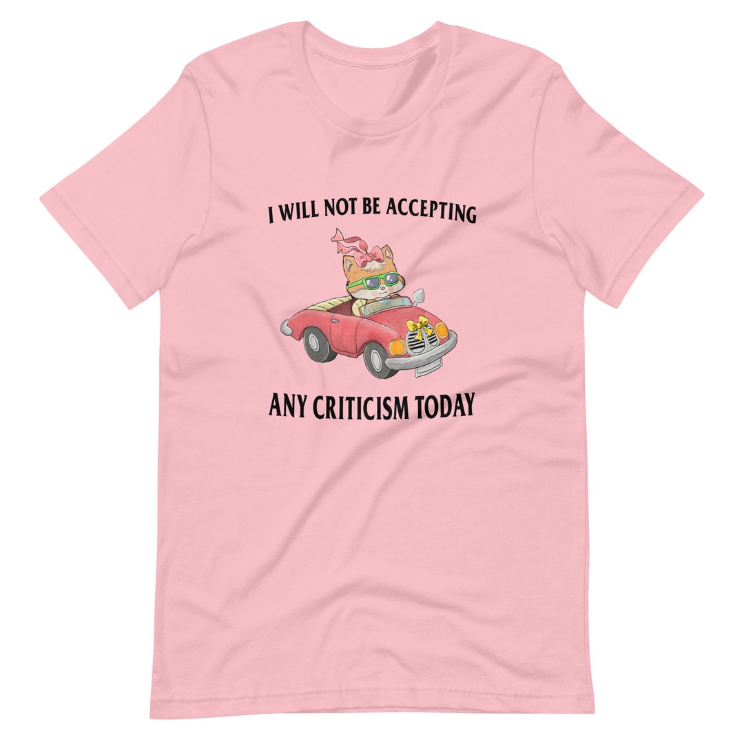 No Criticism Unisex T-shirt - Etsy