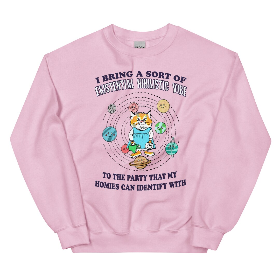 Existential Vibe Unisex Sweatshirt - Etsy