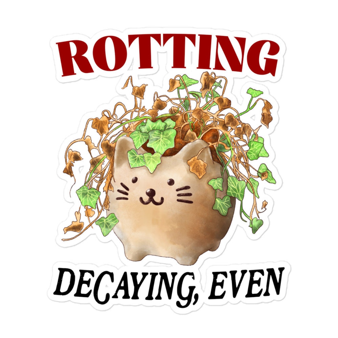Rotting Decaying Bubble-free Stickers - Etsy