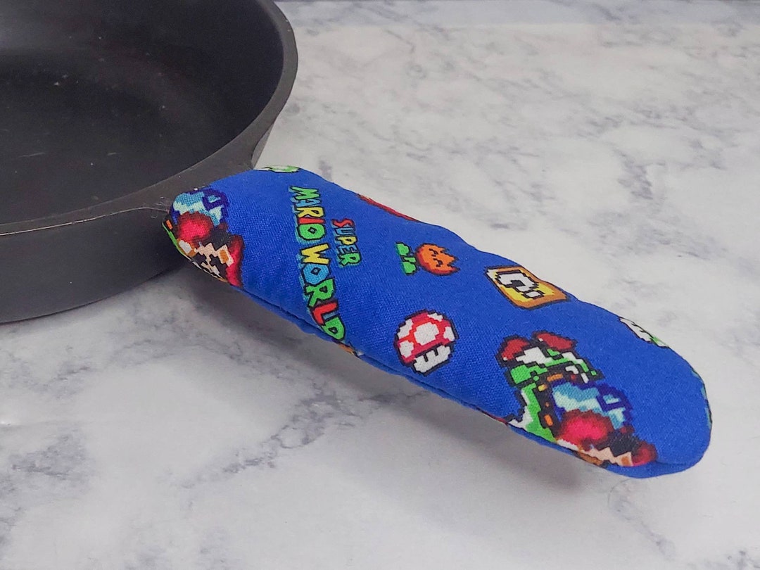 Video Game Themed Cast Iron Skillet Handle Cover Cast Iron Skillet ...