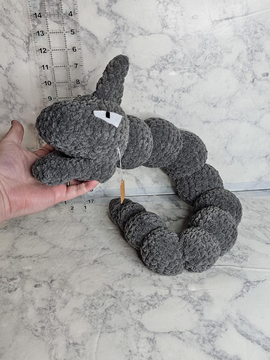 Onix Crochet Plush - Etsy
