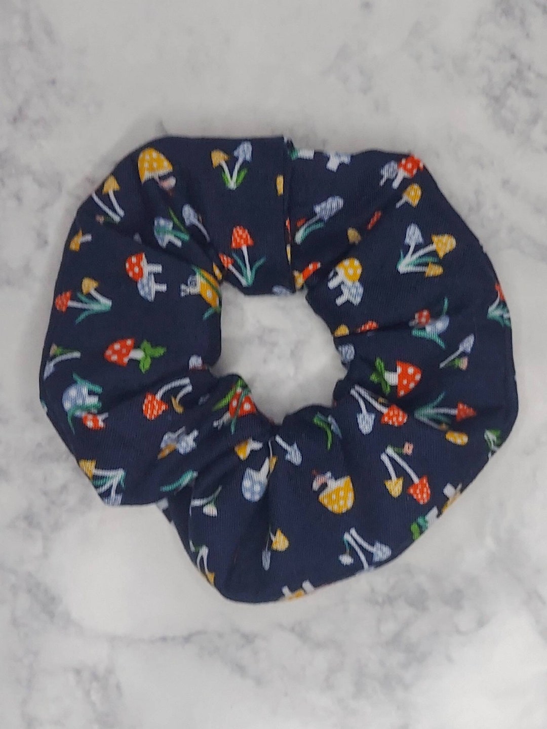 Cottagecore Mushrooms Hair Scrunchies Spring Hair - Etsy