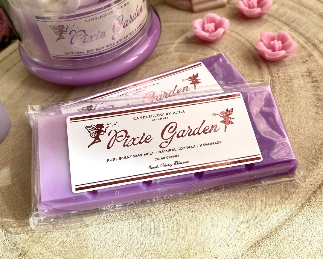 Scented Wax Pixie Garden Waxmelt Snapbar Soy Wax Mother's Day Gift ...