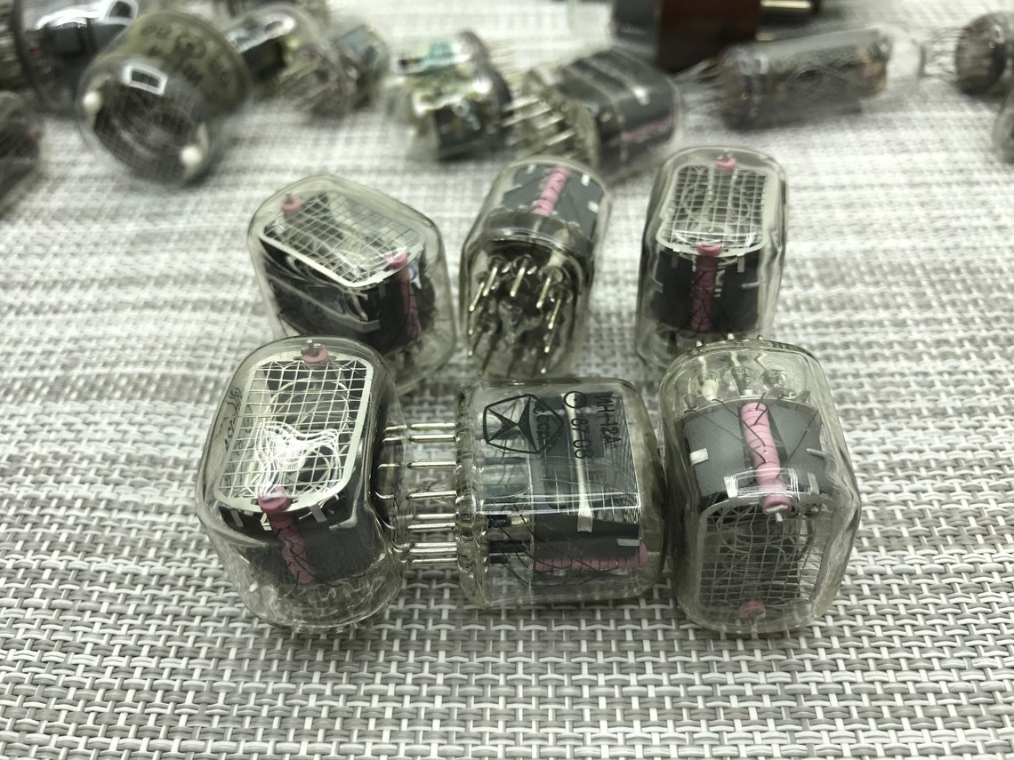 NEW - IN-12 Tube - 100% Tested - Nixie Tube Clock - Nixie Tube - Nixie ...