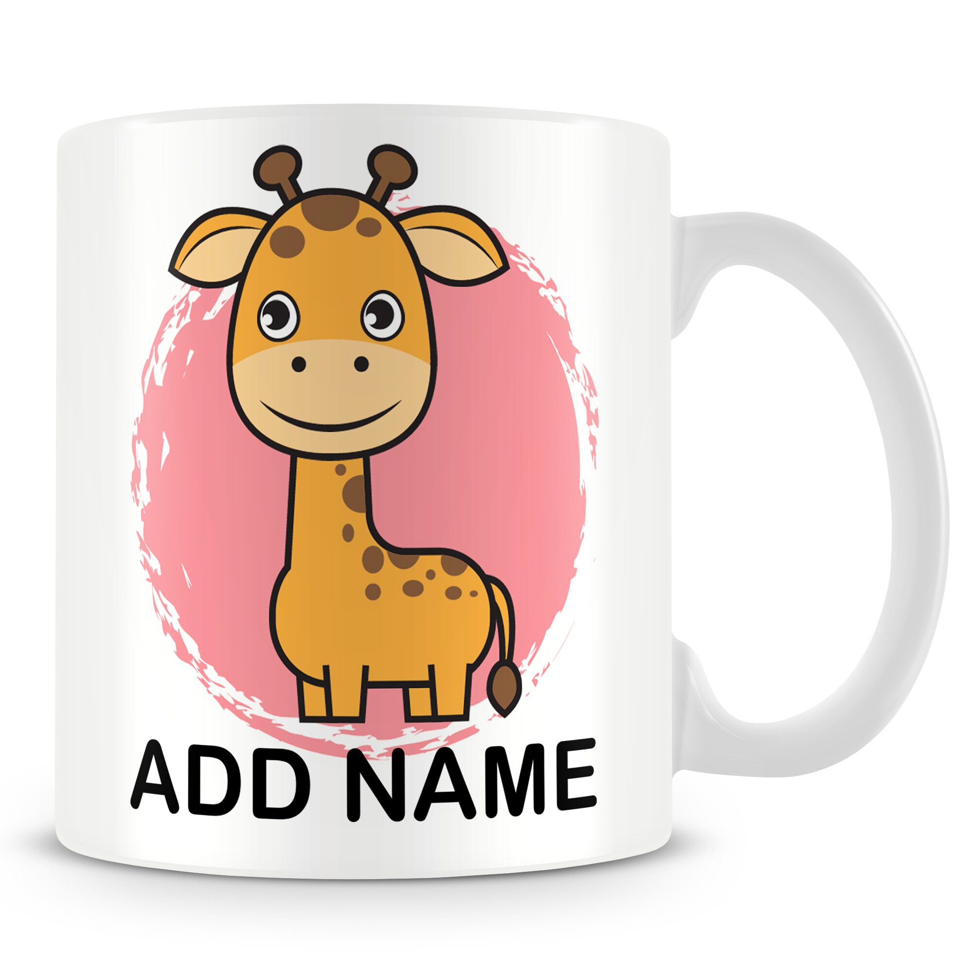 Giraffe Mug Personalised Cup With Name Gift for Kids - Etsy