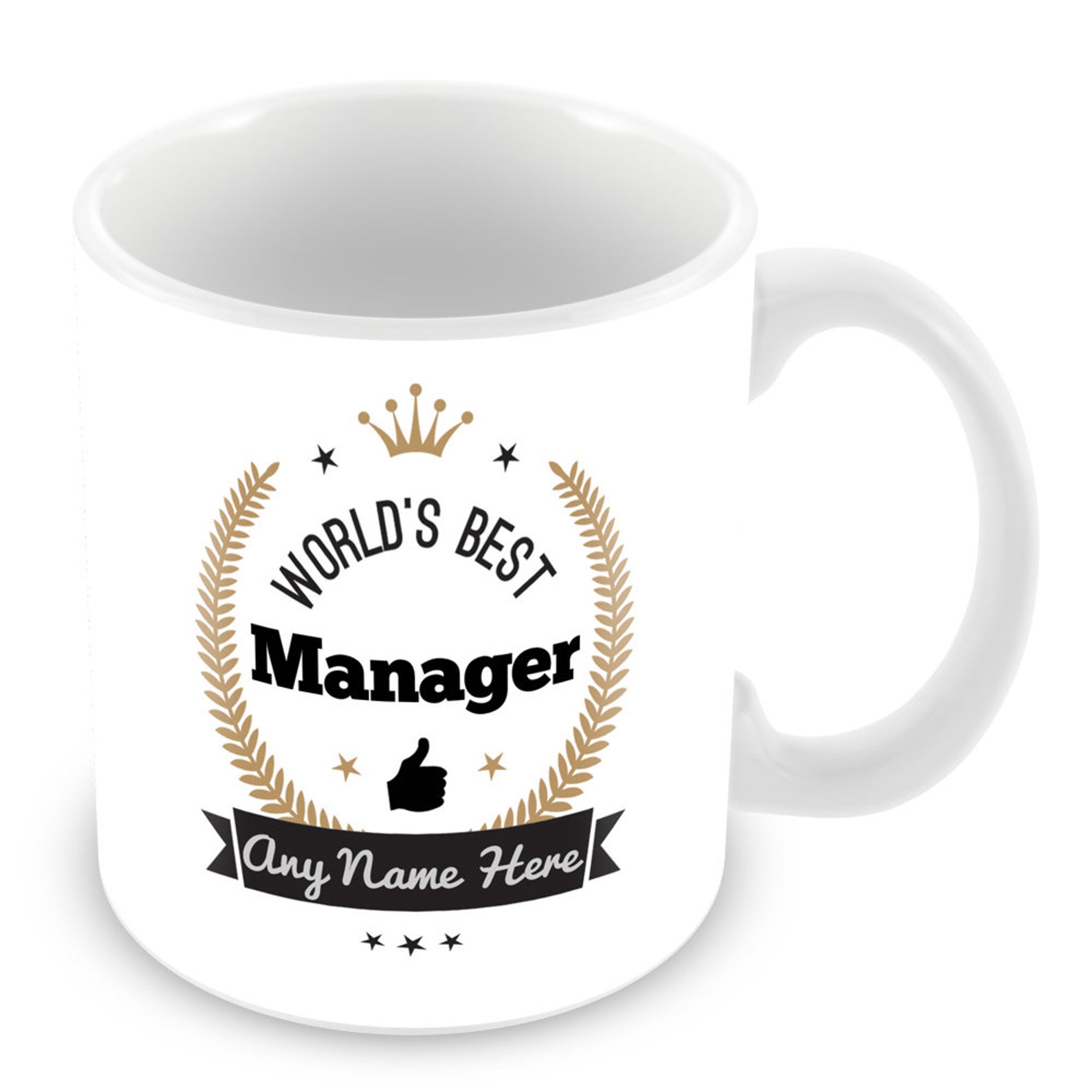 Manager Mug Worlds Best Manager Personalised Gift - Etsy.de
