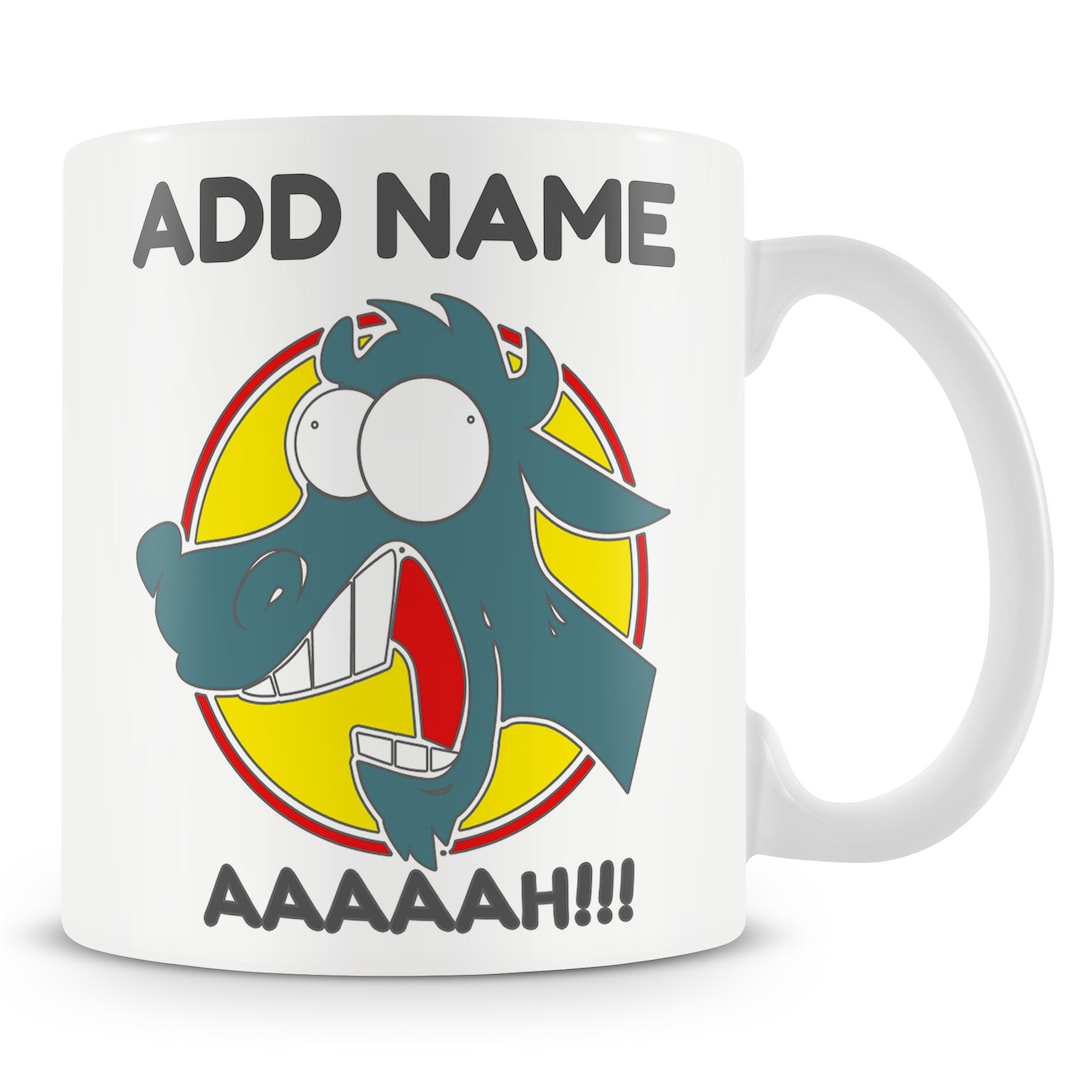 Screaming Goat Mug Personalised Gift - AAAAH!!! - Etsy UK