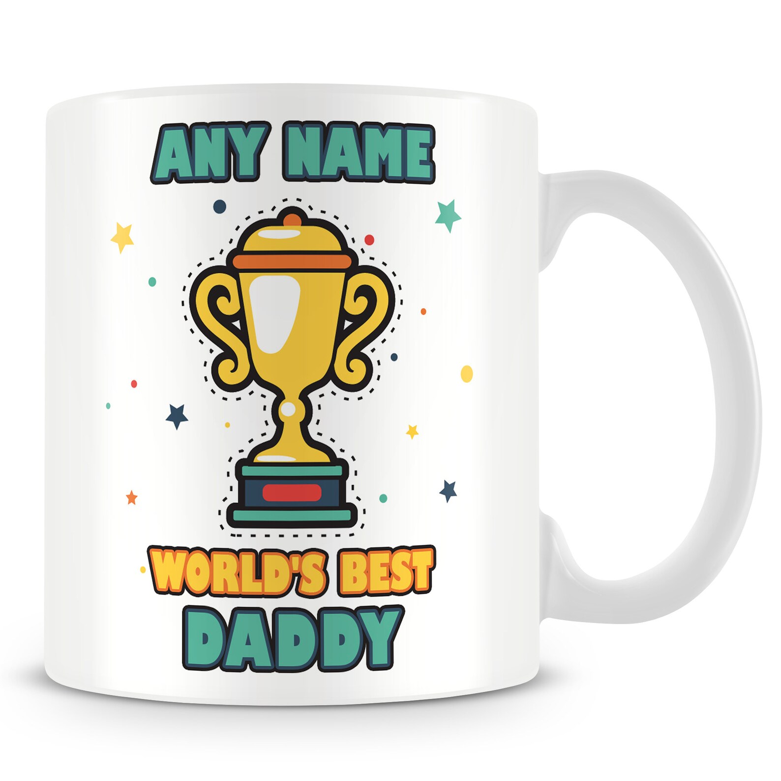 Daddy Mug - Worlds Best Daddy - Etsy UK