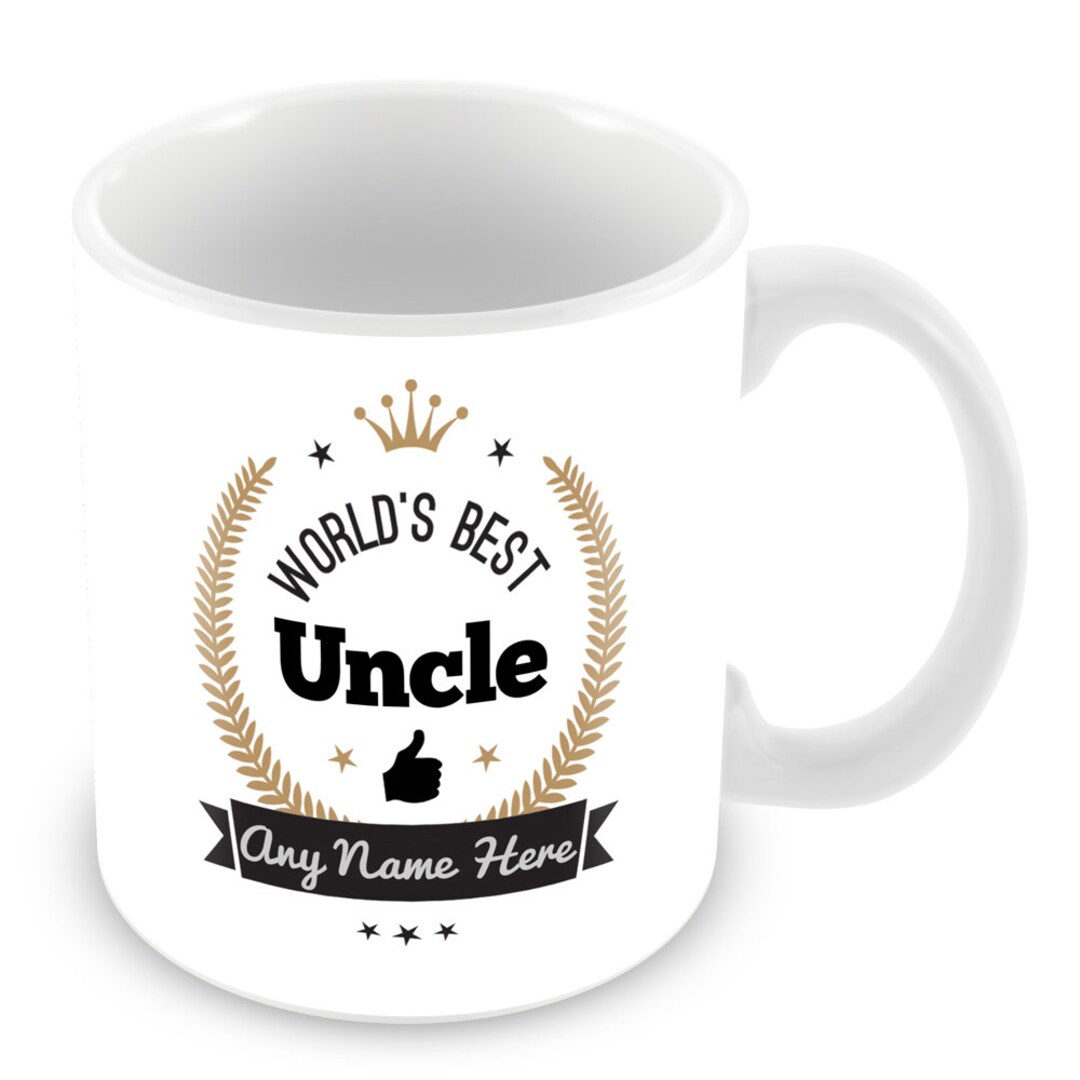 Uncle Mug Worlds Best Uncle Personalised Gift - Etsy