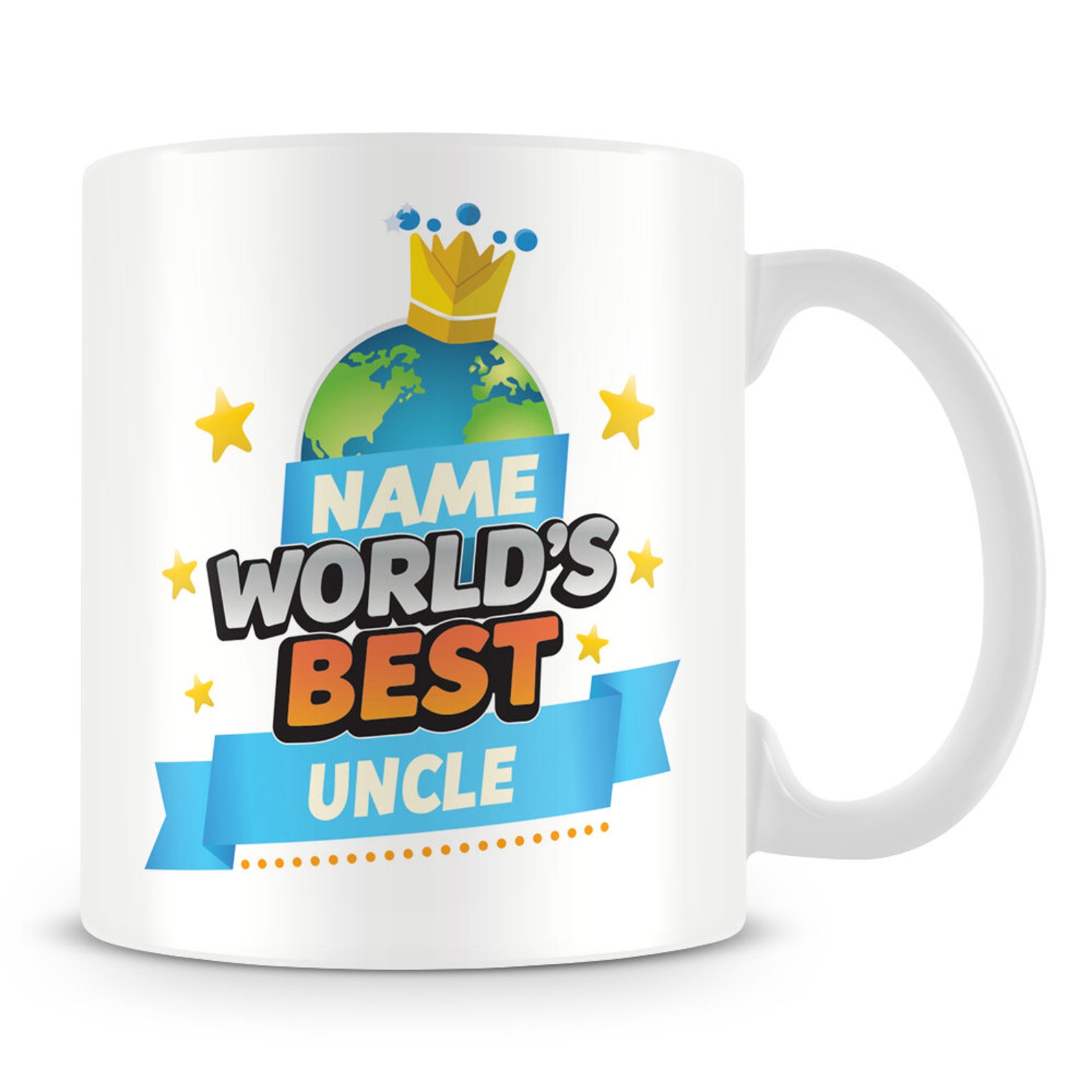 Uncle Mug Worlds Best Uncle Personalised Gift - Etsy