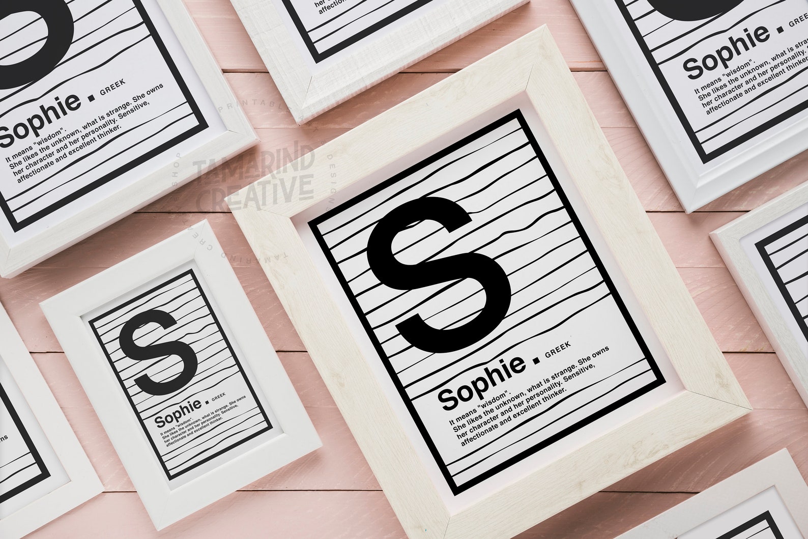 Sophie MEANING Name Art PRINTABLE Poster name Meaning of - Etsy Polska