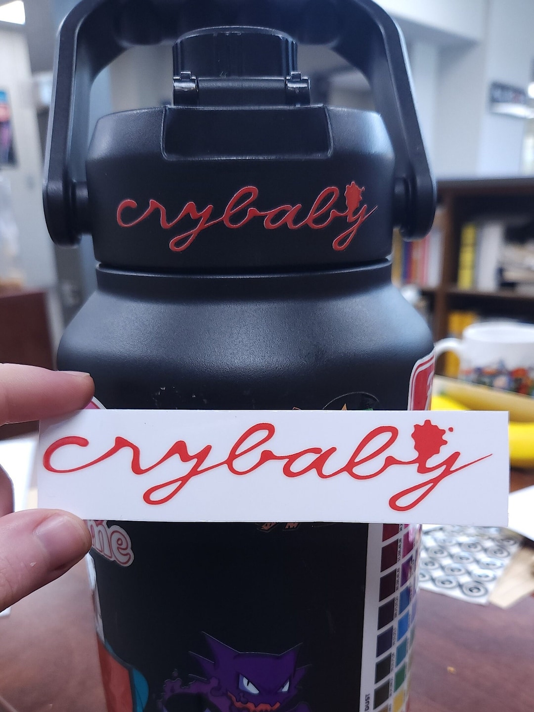 Devilman Logo Decal Devilman Crybaby Sticker Anime Car Sticker Tumbler ...