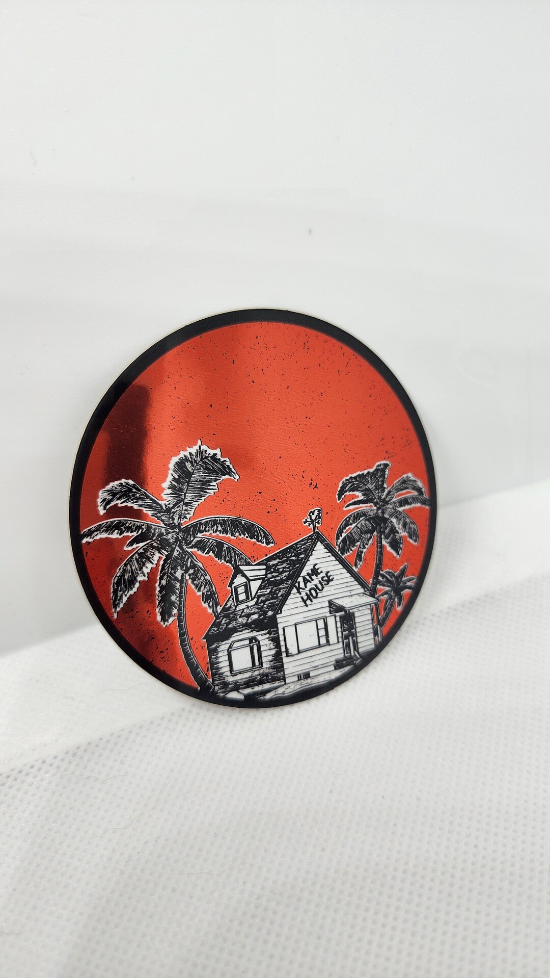 Mirror Finish Kame House Sticker Master Roshi Home Decal Waterproof ...