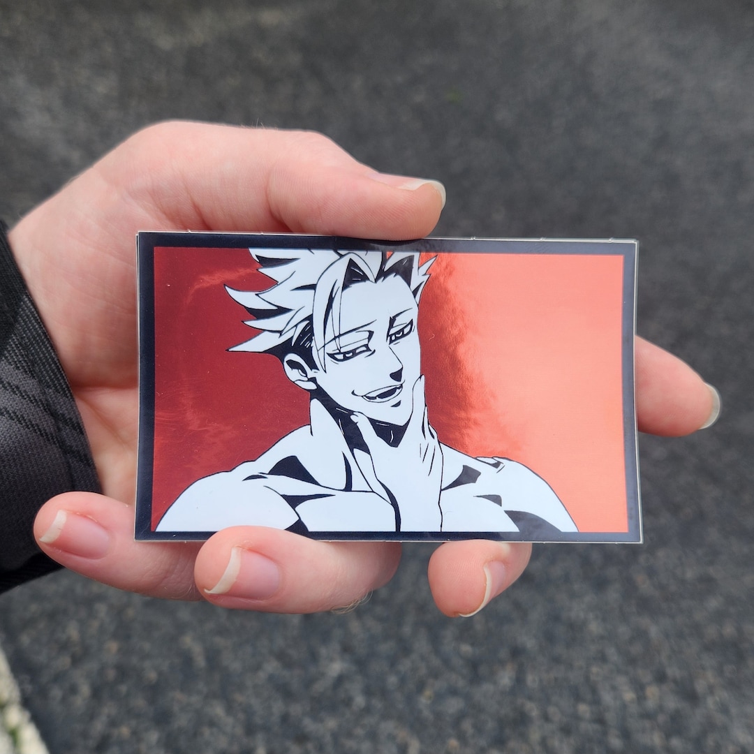 Waterproof Ban Sticker Mirror Finish Seven Deadly Sins Decal Sin of ...