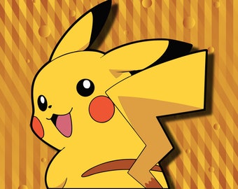 SAD Pikachu Peeker T-T - Etsy