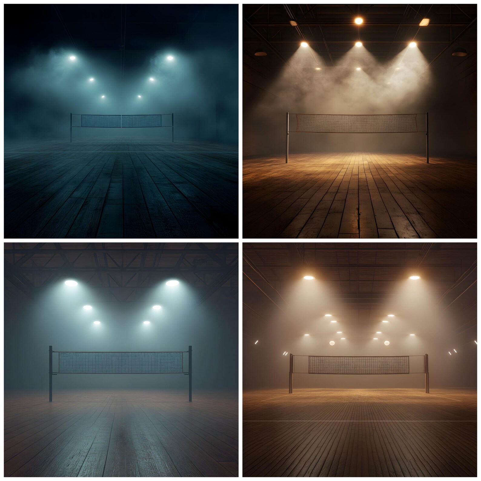 Volleyball Digital Backdrops, Sports Background for Volleyball Poster ...