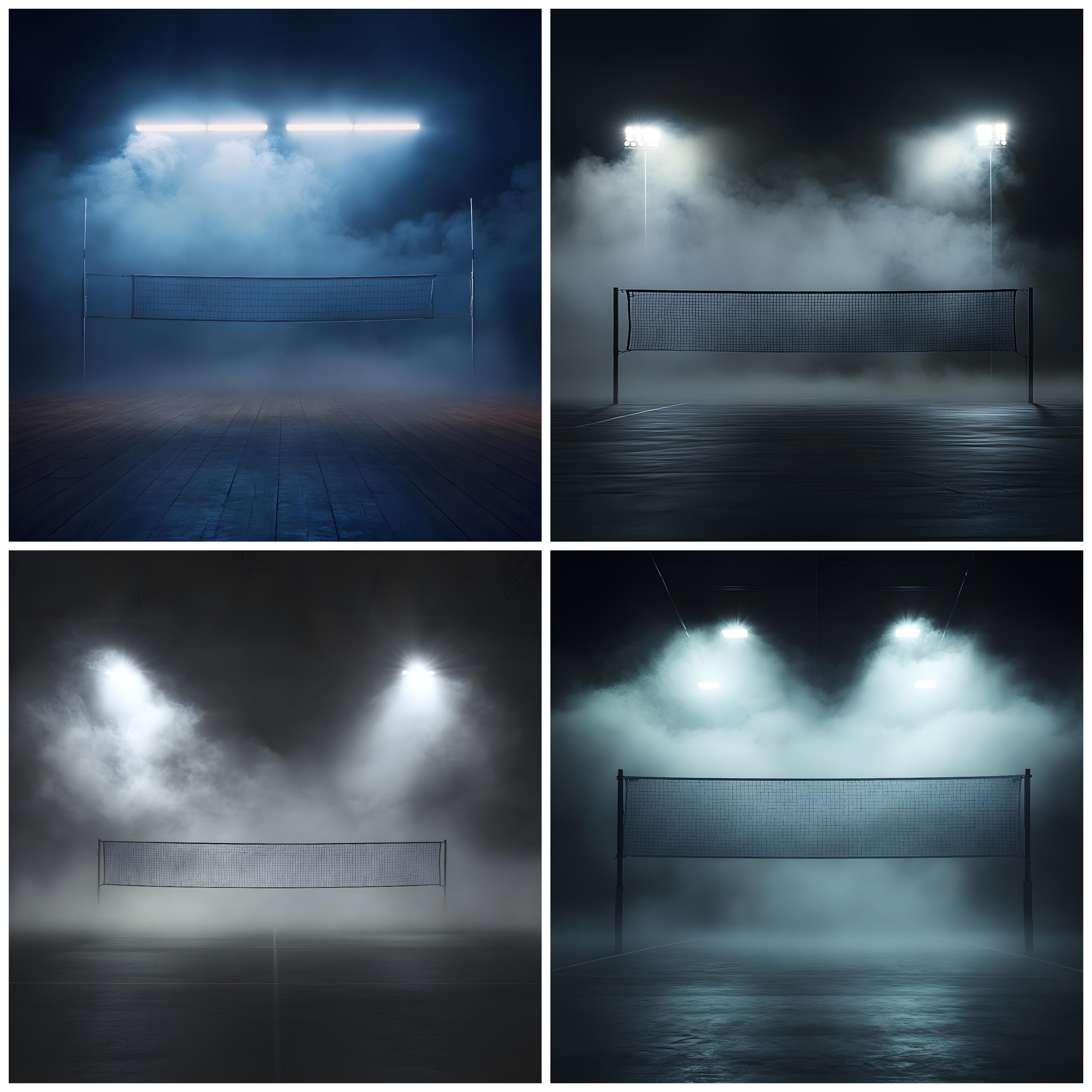 Volleyball Digital Backdrops, Sports Background for Volleyball Poster ...