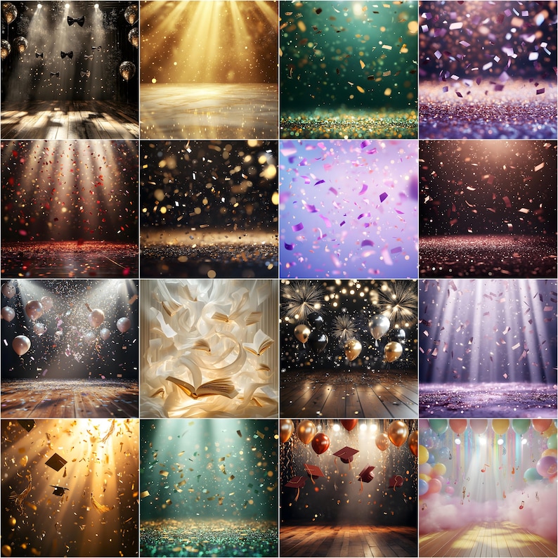 Graduation Digital Backdrops, Graduation Photography Backgrounds ...