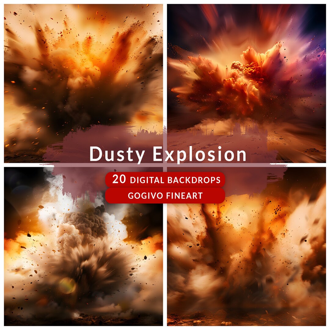 Sports Backgrounds Explosion Sports Digital Photo Backdrop Overlay With ...