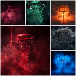 Basketball Digital Backdrops for Sports Photography, Basketball ...