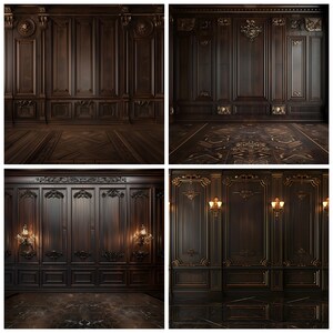 Brown Panel Wall Digital Backdrop Set Maternity Digital Backdrop ...