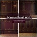 Maroon Panel Wall Digital Backdrop Set Maternity Digital Backdrop ...