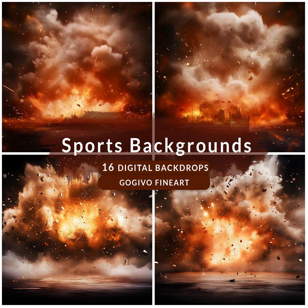 Sports Backgrounds Fog Fire Smoke Particle Explosion Photo Background ...