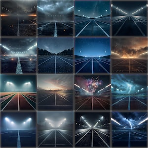 75 Runner Track and Field Background, Running Stadium Backdrops, Track ...