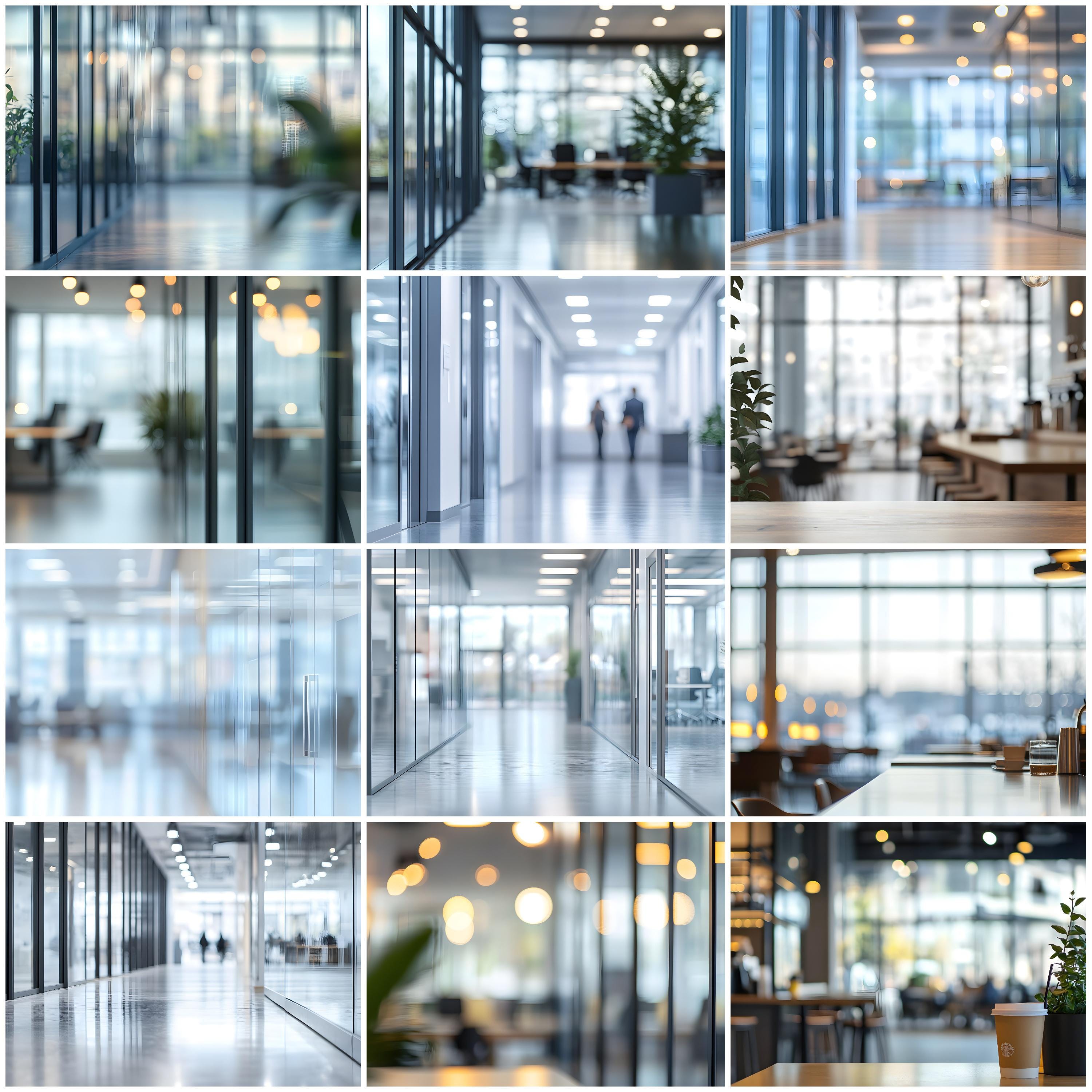 Modern Minimal Office Digital Backdrop for Resume Blurred Professional ...