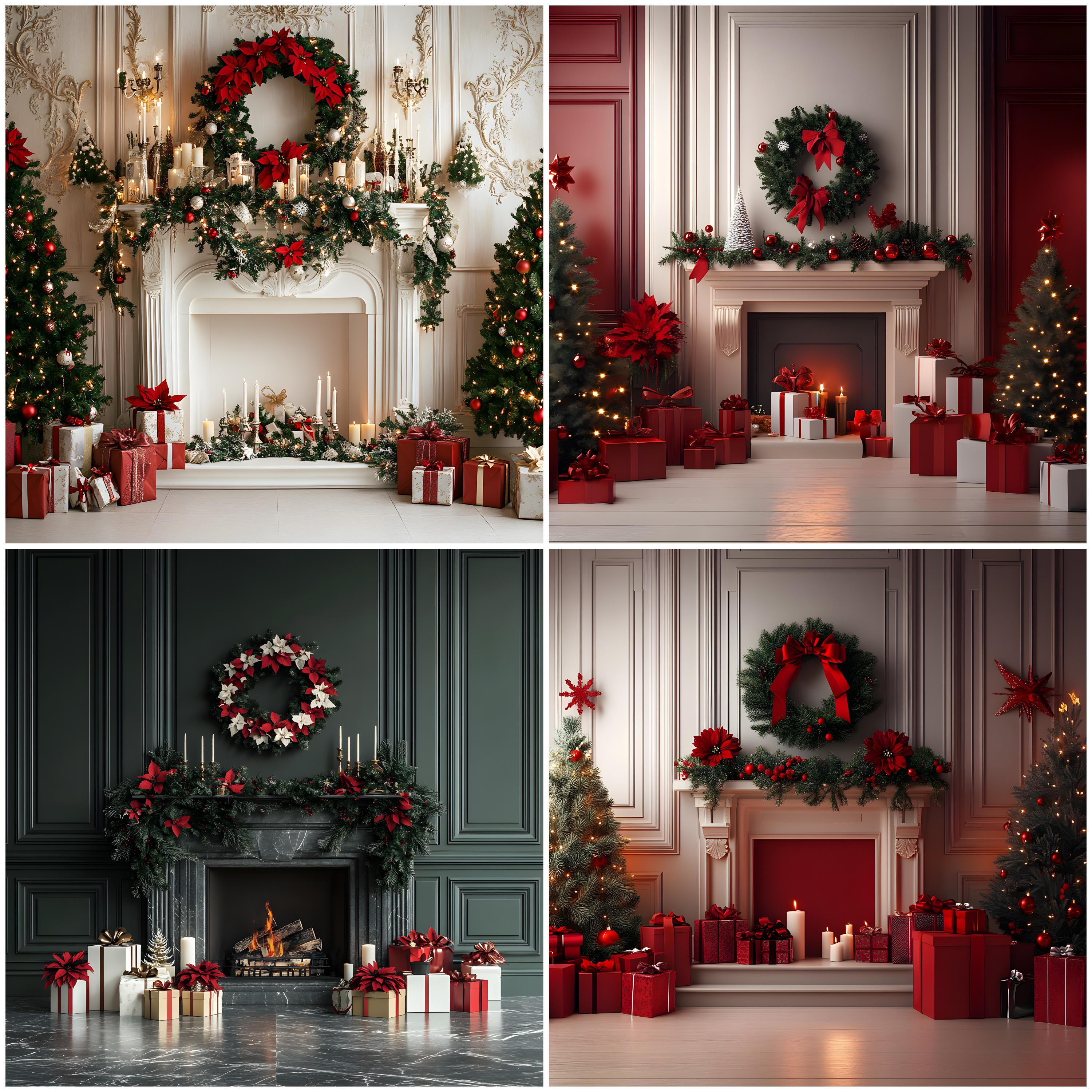 Christmas Digital Backdrops, Christmastime Digital Photography ...