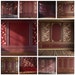Maroon Panel Wall With Floral Wallpaper Maternity Digital Photo ...