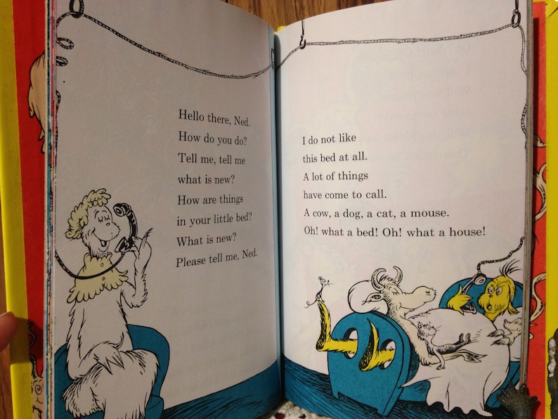 Dr Seuss One Fish Two Fish Red Fish Blue Fish Copyright 1960 Renewed ...