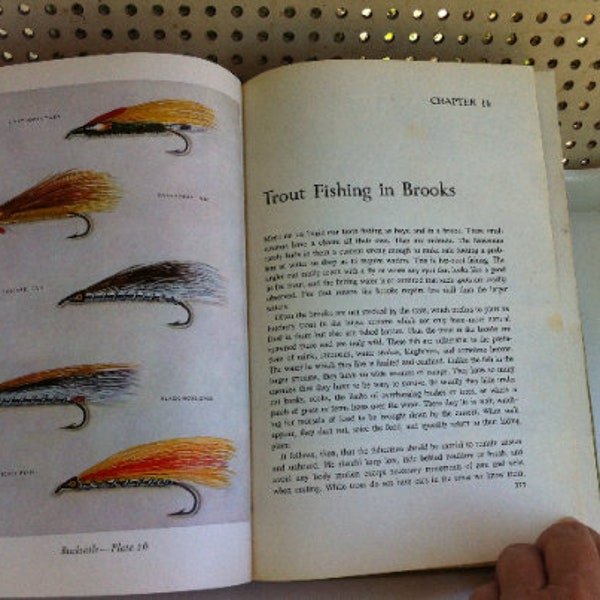 Vintage Fishing Book - Etsy