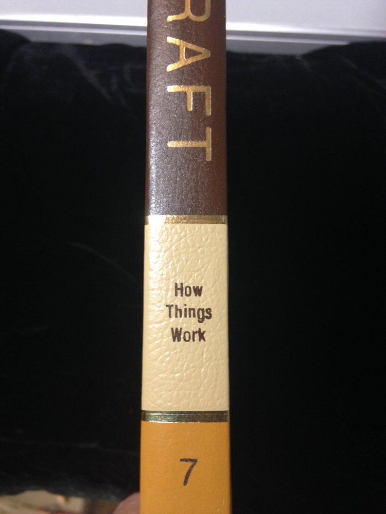 Childcraft 1982 Vol 07 the How and Why Library How Things Work Let's ...