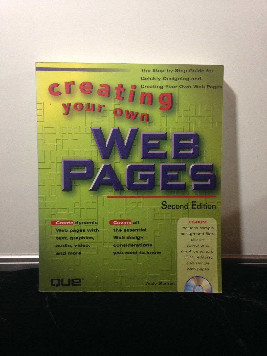 Creating Your Own Web Pages Second Edition CD-ROM Includes Sample Background Files Clip Art ...