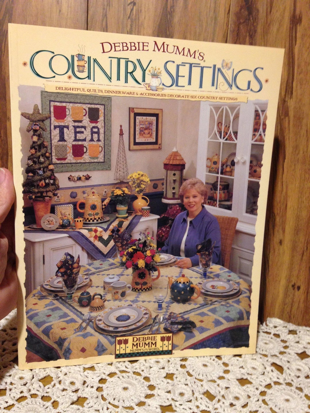 Country Settings by Debbie Mumm's Copyright 2000 Paperback - Etsy