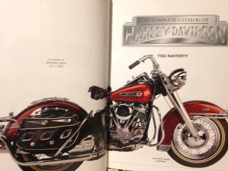 HARLEY-DAVIDSON A Model by Model History of the American - Etsy