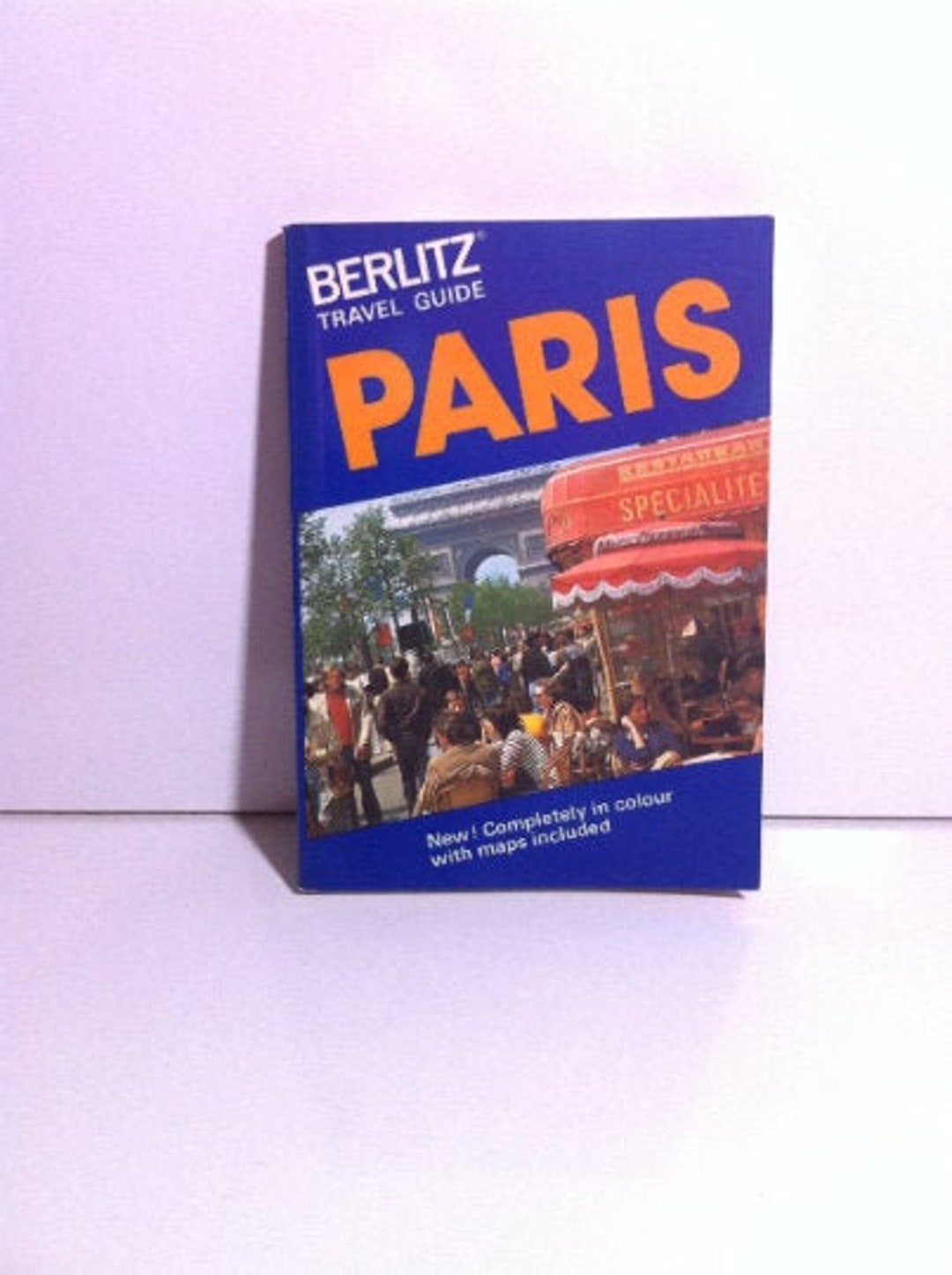 Berlitz Travel Guide PARIS New Completely in Color With Maps - Etsy