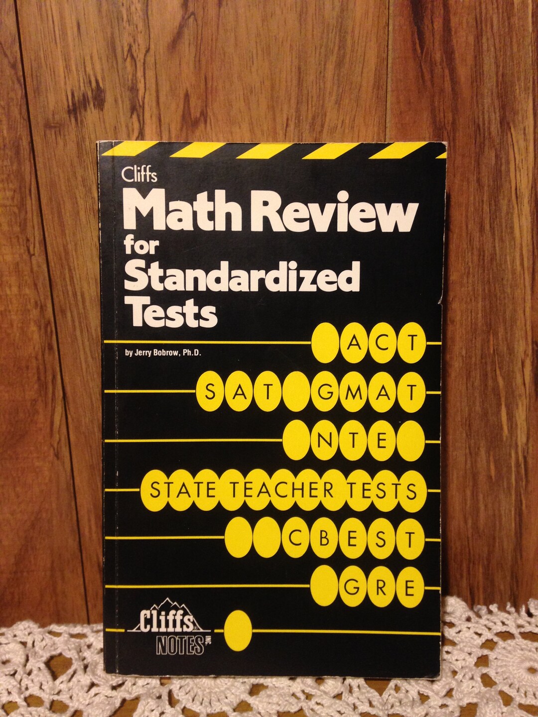 Cliffs Math Review for Standardized Test by Jerry Bobrow Act SAT Gmat ...